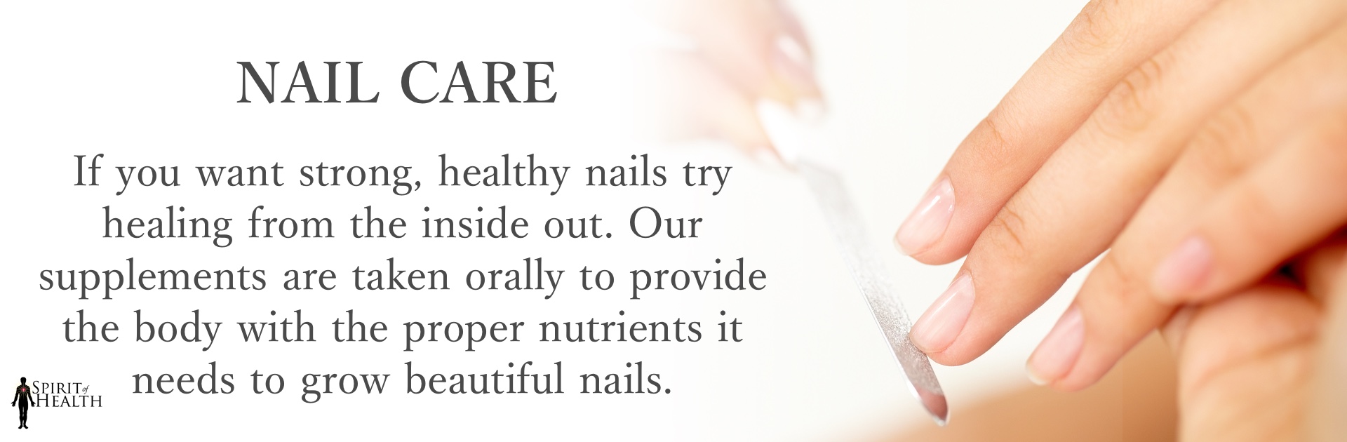 Personal Care - Nail Care - Page 1 - Spirit of Health Store